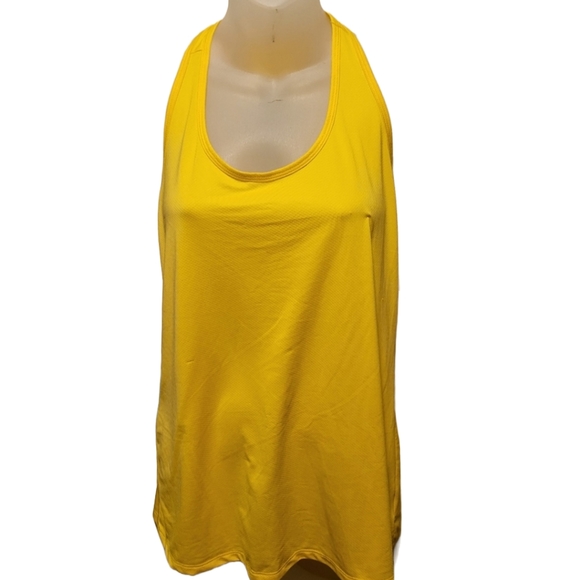 Old Navy | Tops | Active Wear Go Dry Yellow Tank Sz S | Poshmark